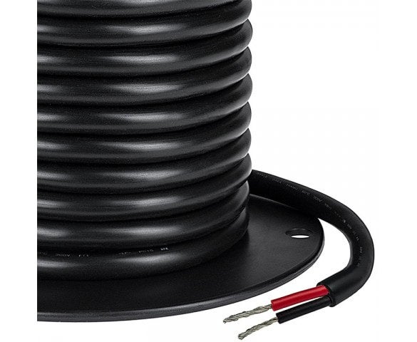 Black Encased Installation Wire | North Georgia Lighting