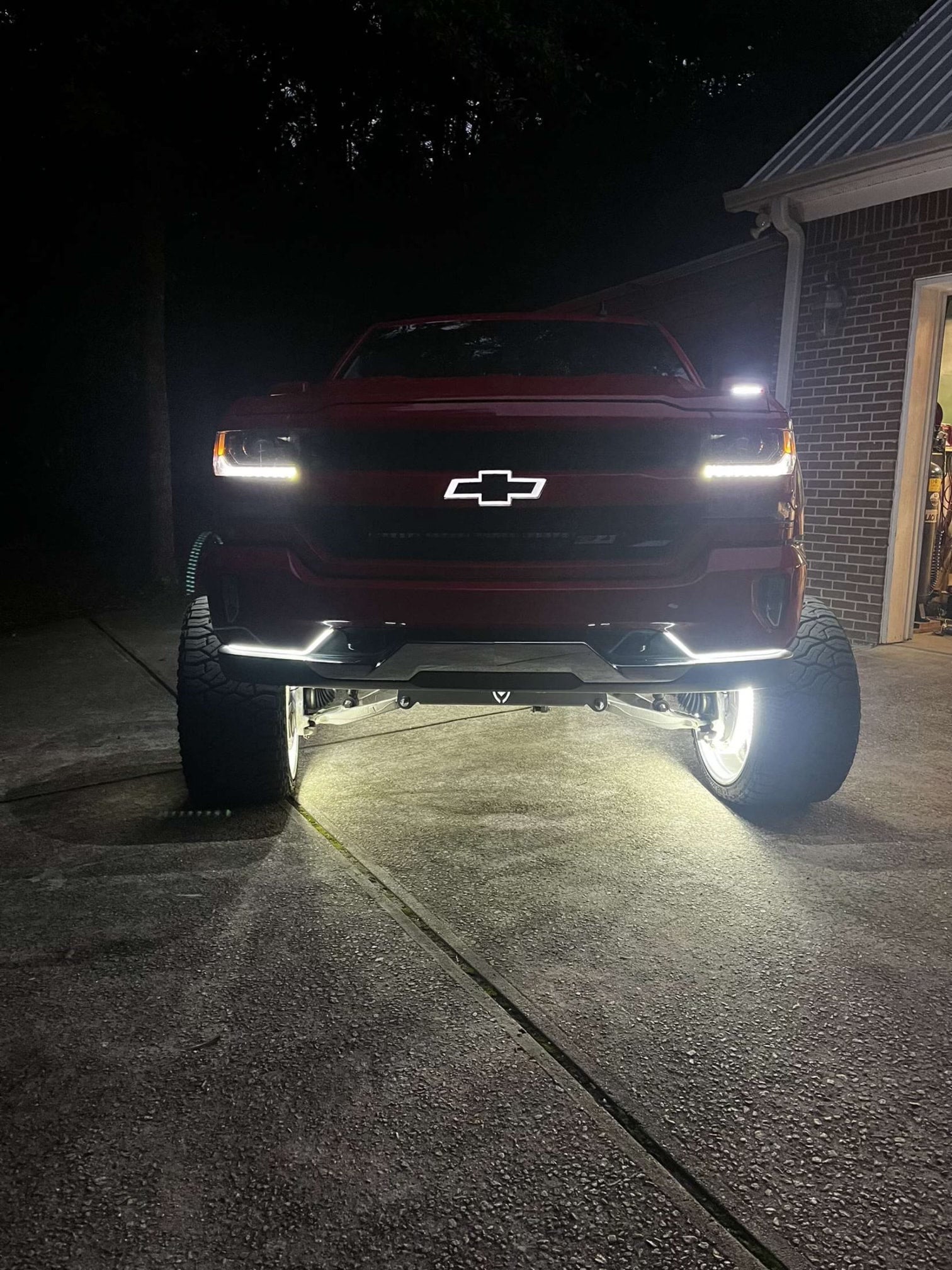 Light-Up Chevy Emblem | North Georgia Lighting